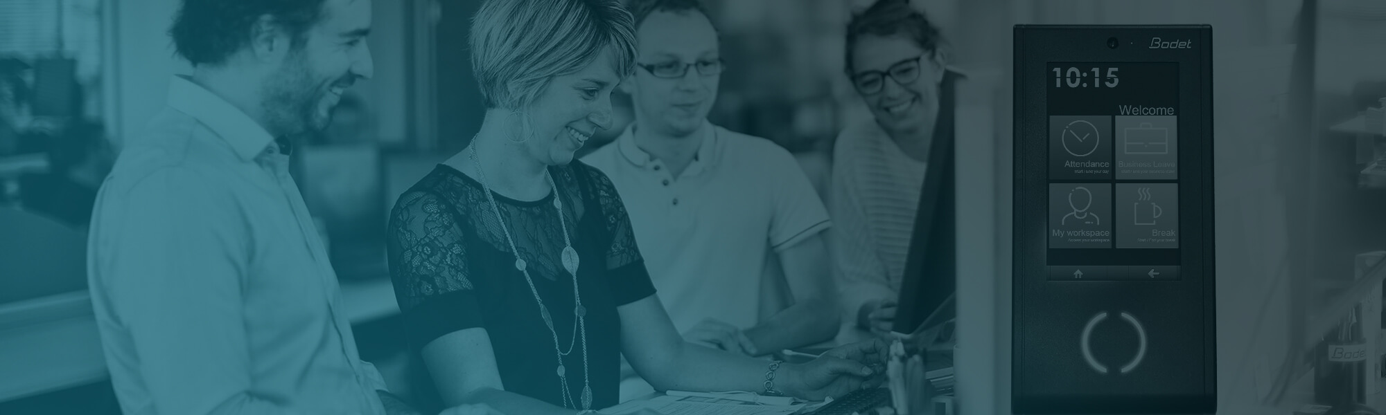 Bodet Clocking In System: Time & Attendance, Access Control